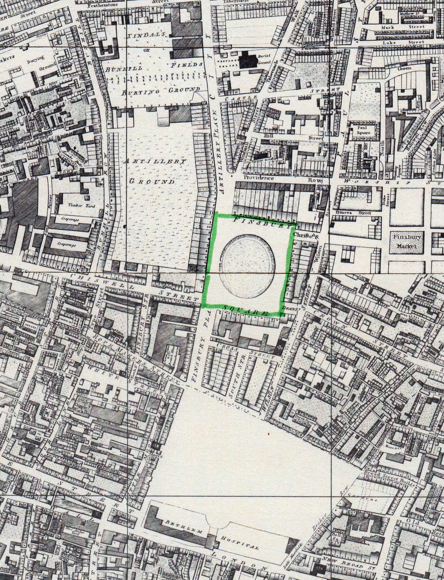 The Story of a Square 7: Finsbury Square | Jane Austen's London
